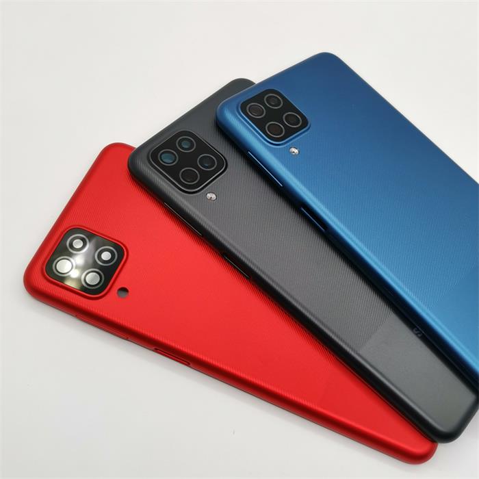 For Samsung Galaxy A12 Back Battery Cover Door Rear Housing Cover Case ...
