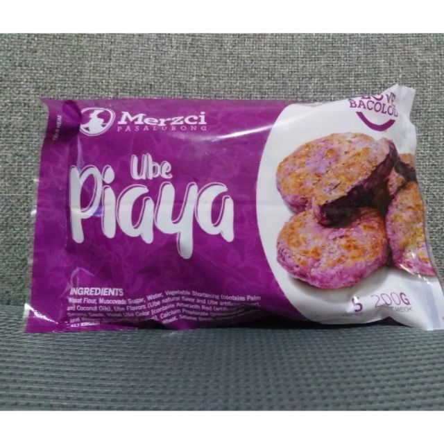 merci original/ube bacolod piaya 5pcs 150g | Shopee Philippines