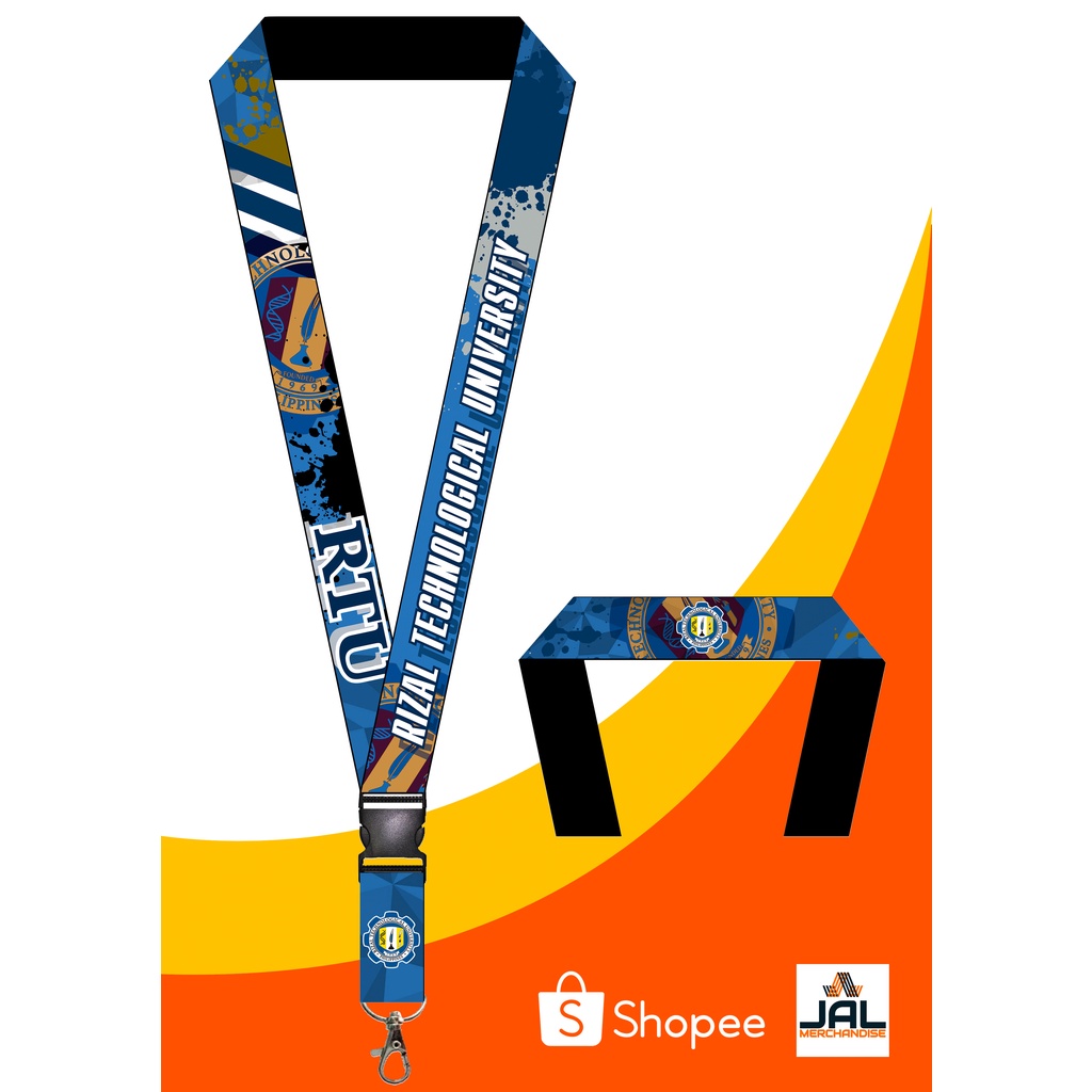 RTU rizal technological university ID lace design / ID lanyard | Shopee ...