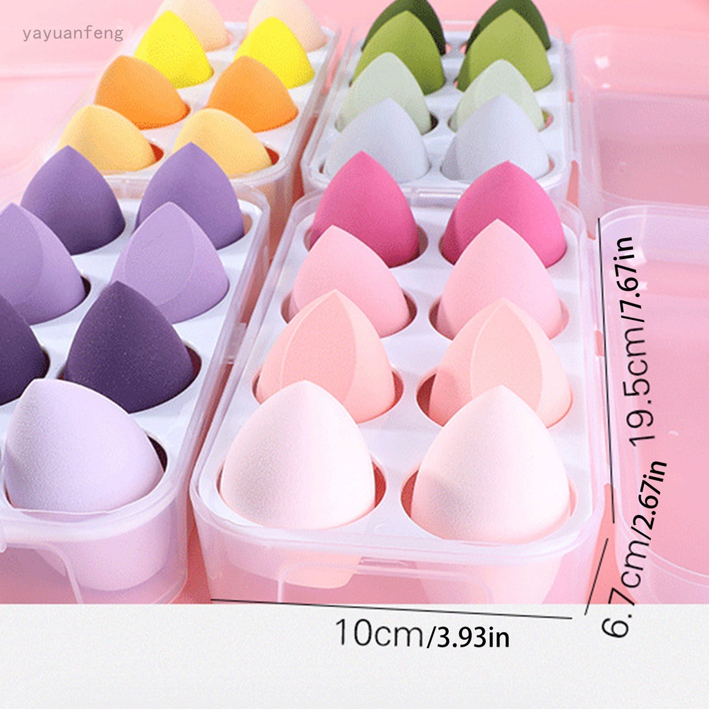 Makeup Egg Do Not Eat Powder Extra Soft Boxed Set Puff Dry and Wet ...