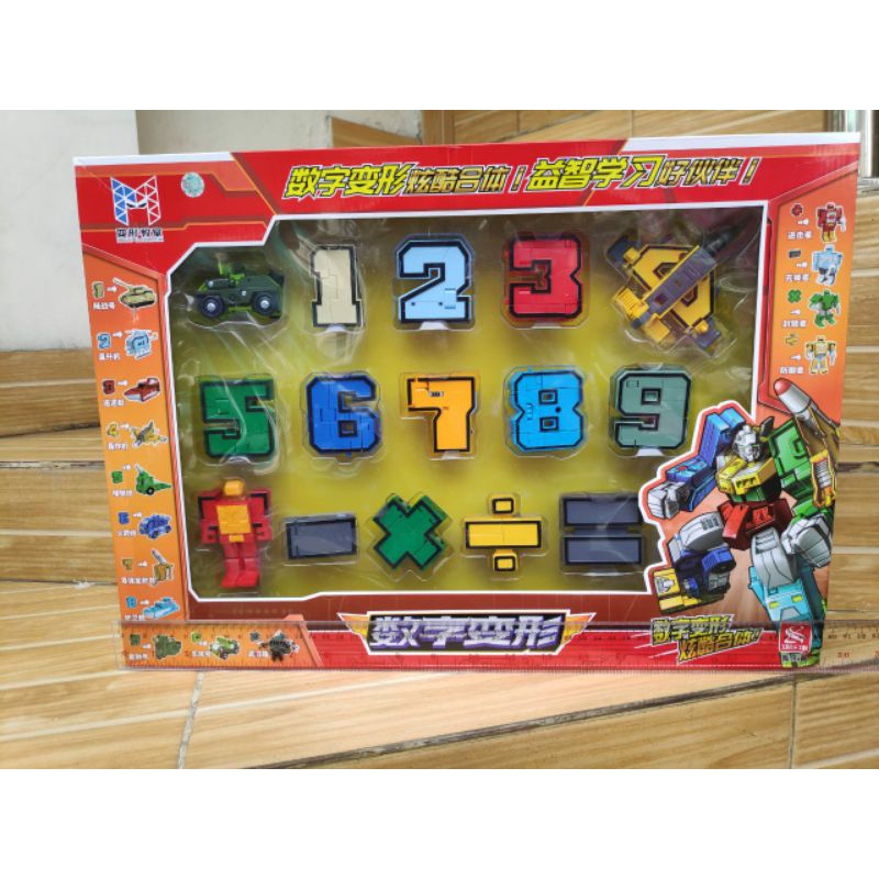 Transformers Number - Robot Transformers Large Size Numbers | Shopee ...