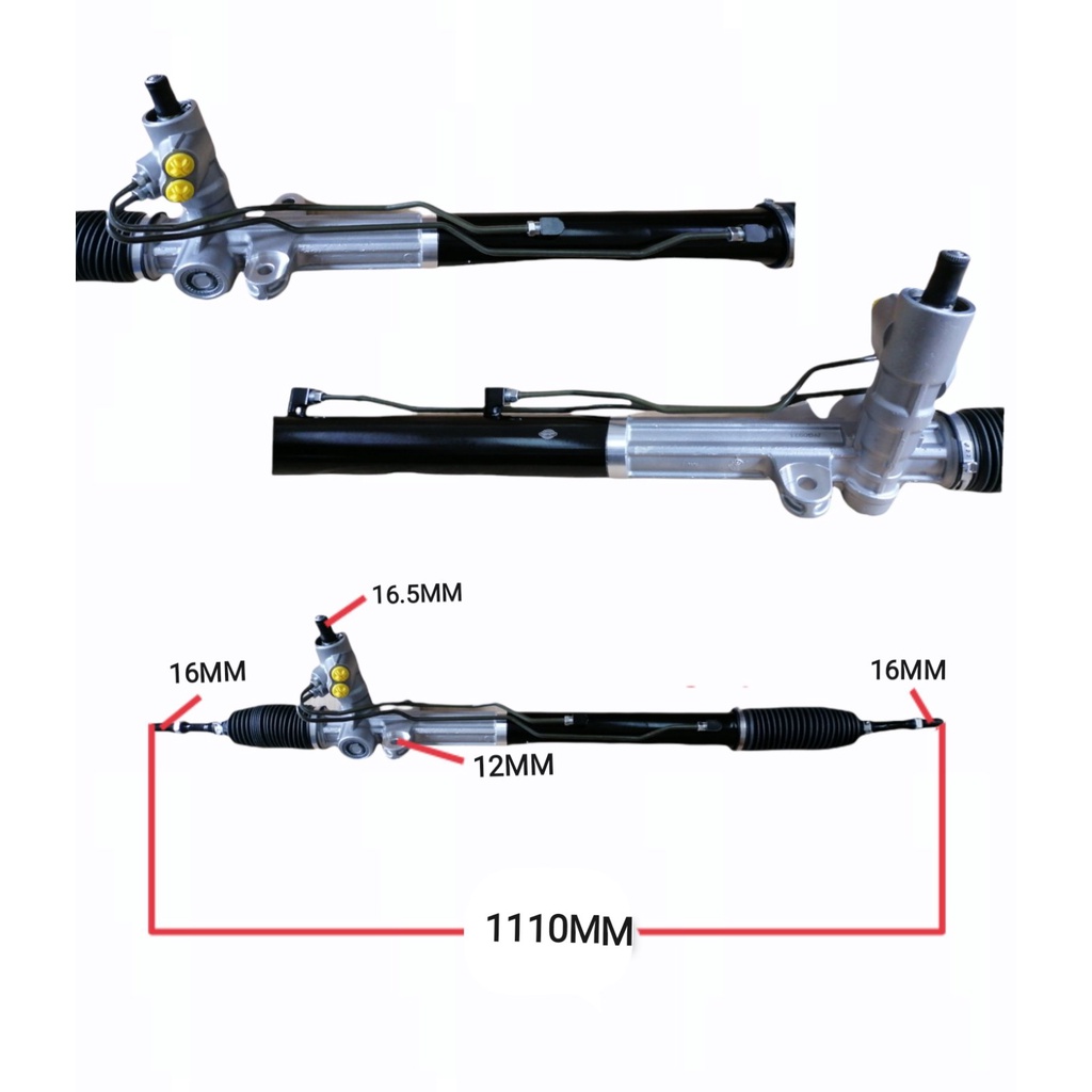 STEERING RACK ASSEMBLY Replacement part no: ( 57700-2P100 ) KIA SORENTO ...