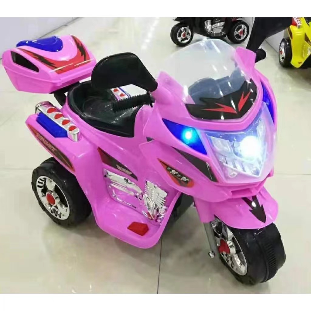 Rechargeable Motorcycle For Kids bicycle for kids With lights and sound ...