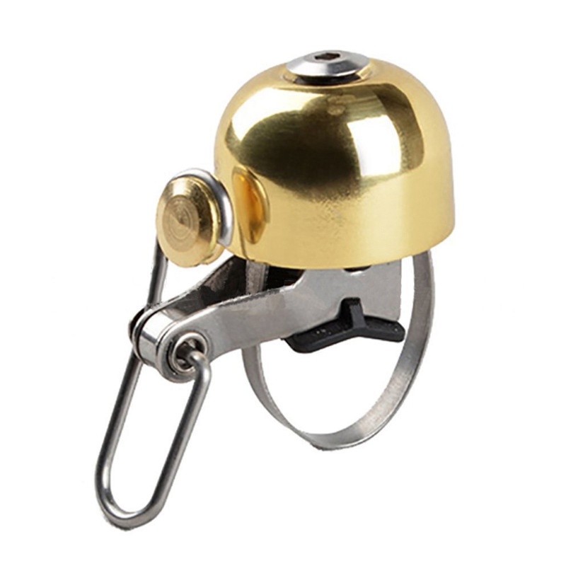 Folding Bike Brass Ordinary Copper Bells Clear Voice Bicycle Bells ...