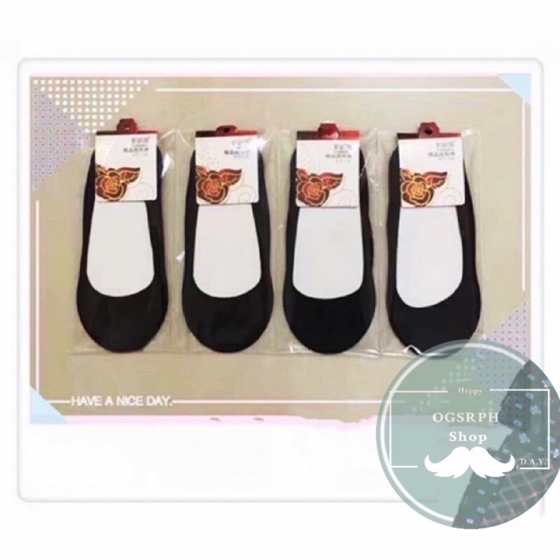 Foot sock for ladies black color | Shopee Philippines