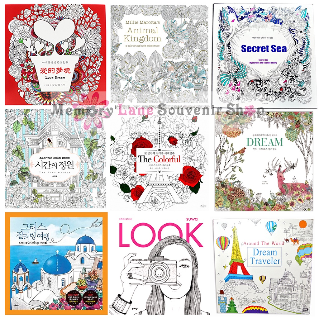 Dream Coloring Book 96 Pages | Shopee Philippines