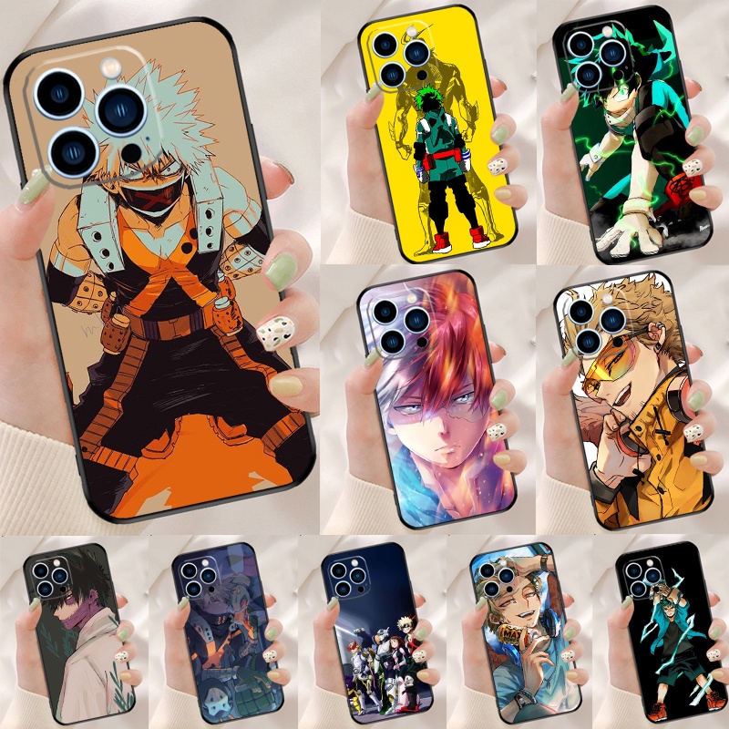 My Hero Boku Academia MHA Case For iPhone 14 XR X XS Max 7 8 Plus SE2 ...