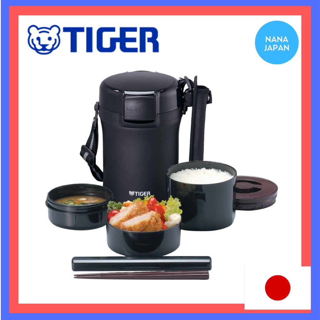 【Direct from Japan】 Tiger Thermos Thermal Insulated Lunch Box Stainless ...