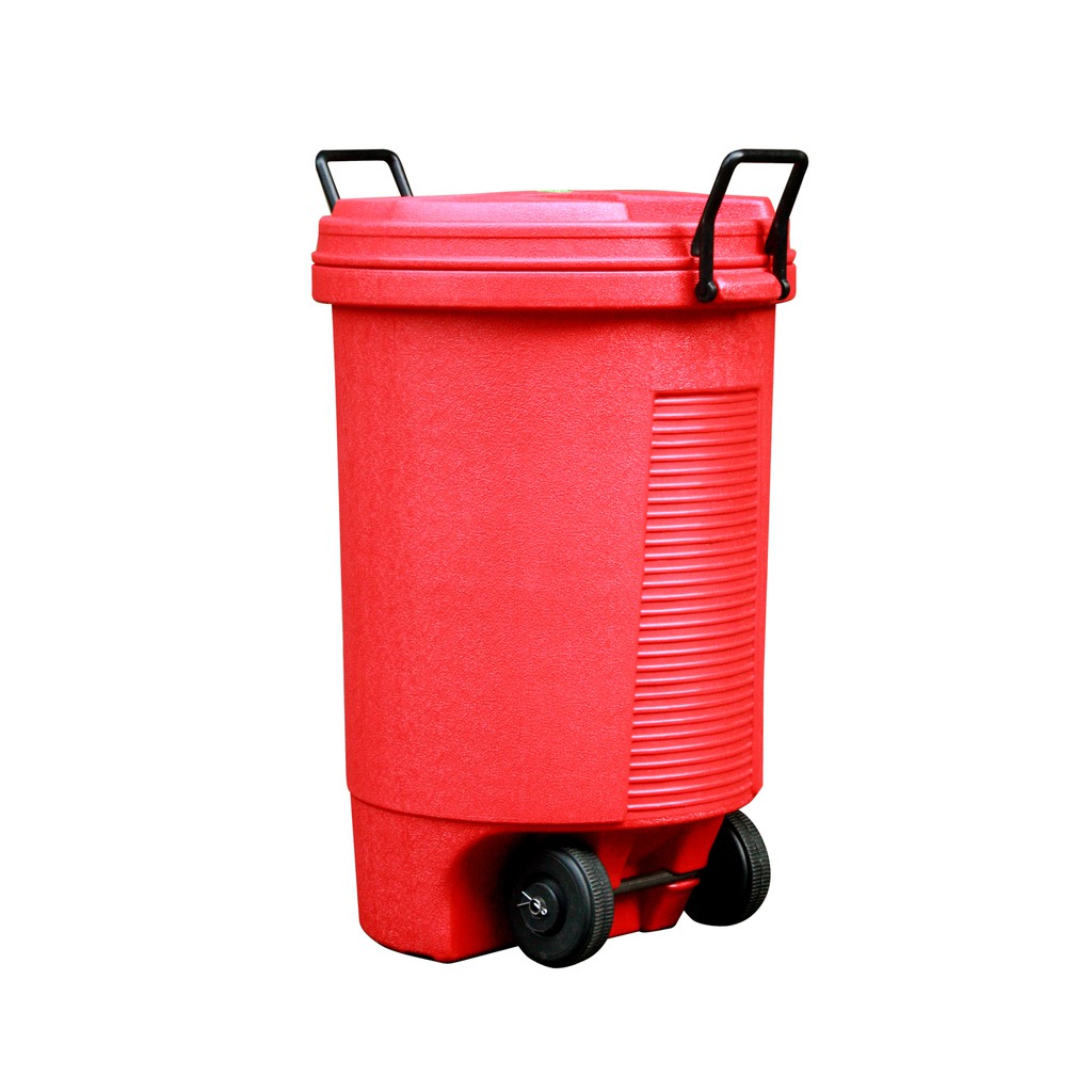 GREEN CARE Wheeled Round Trash Bin 150L With Wheels | Shopee Philippines