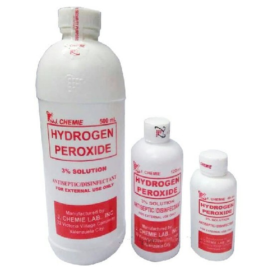 (MIX-J) J. Chemie Hydrogen Peroxide Antiseptic | First Aid Disinfectant ...