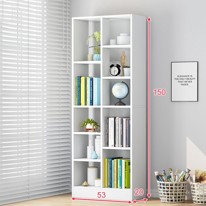Book rack ceiling-high bookcase multi-layer small display rack student ...