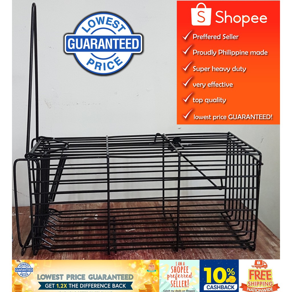 mouse trap rat trap heavy duty large size rats THE ORIGINAL | Shopee ...