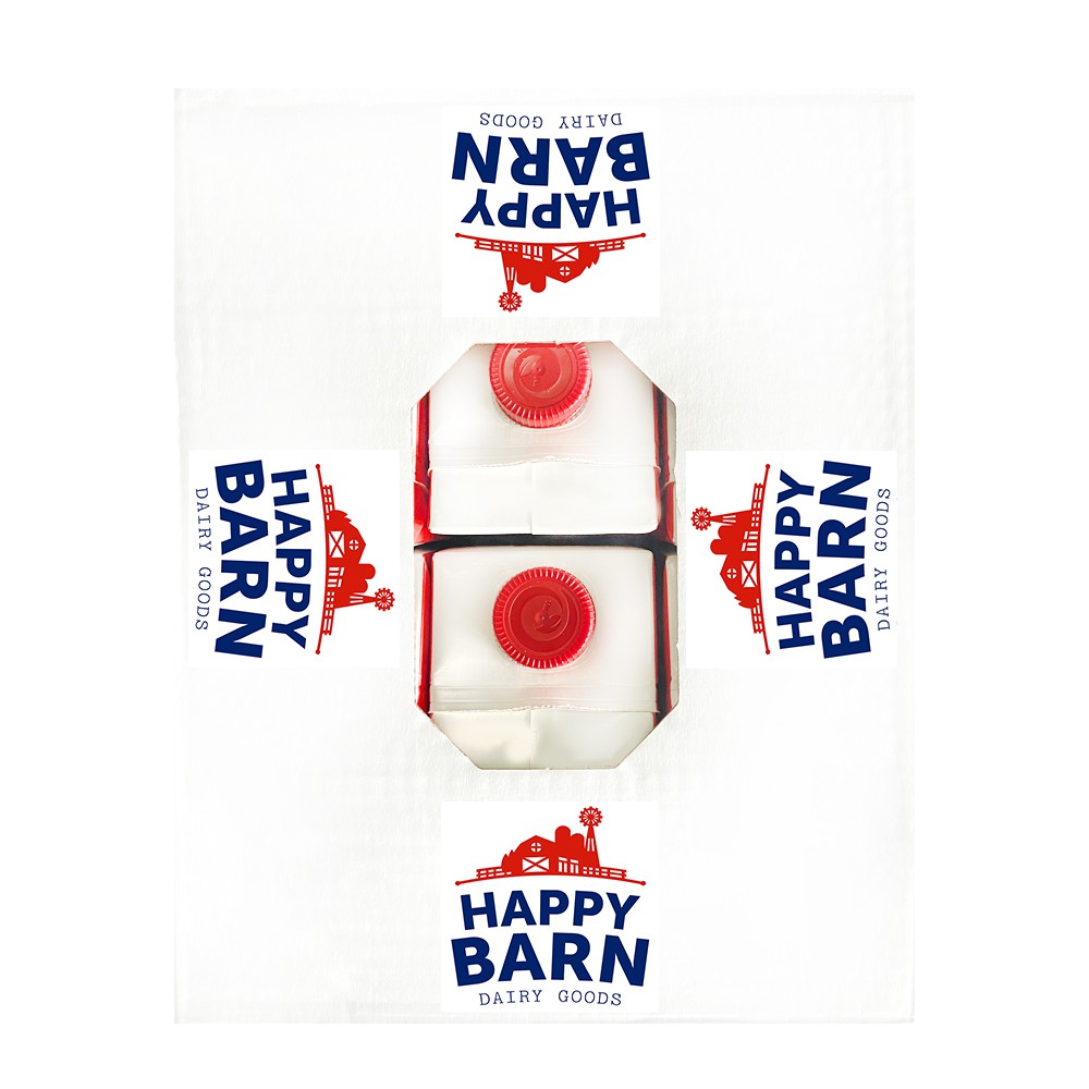 Happy Barn UHT Full Cream Milk 3.5% Full Case 12 x 1L | Shopee Philippines