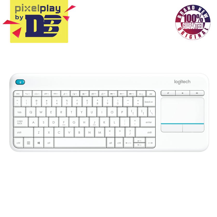 Logitech K400 Plus Wireless Touch Keyboard (White) | Shopee Philippines