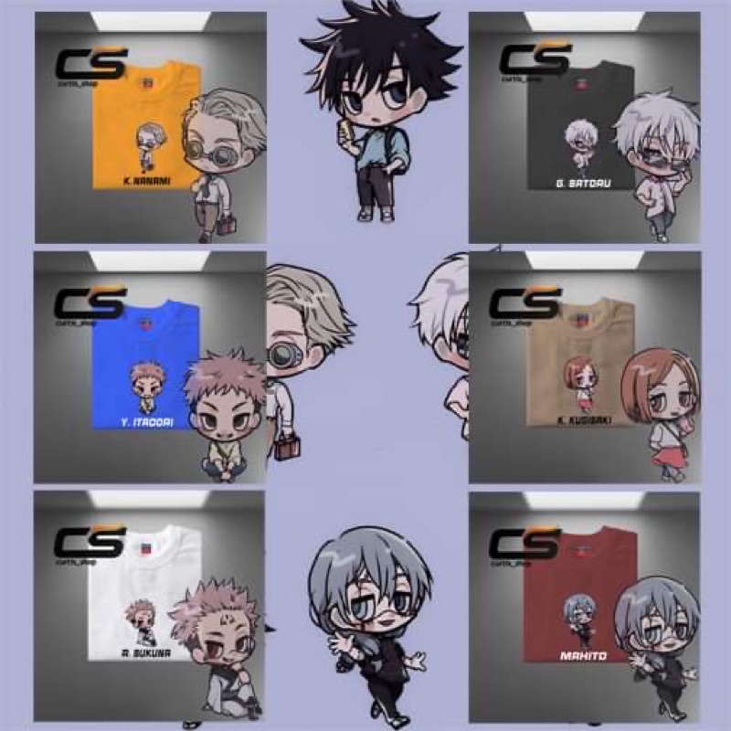 mahito Jujutsu kaisen t shirt Trendy anime print unisex Tshirt. COD ...