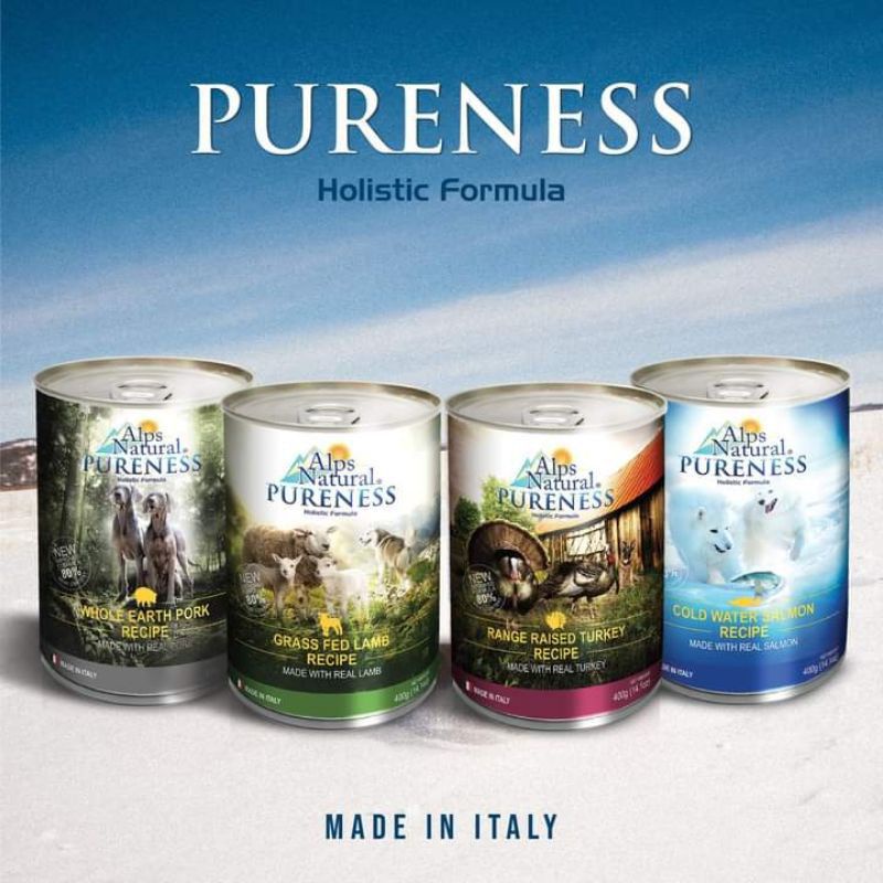Alps Natural Pureness Dog Wet Food 400g. | Shopee Philippines