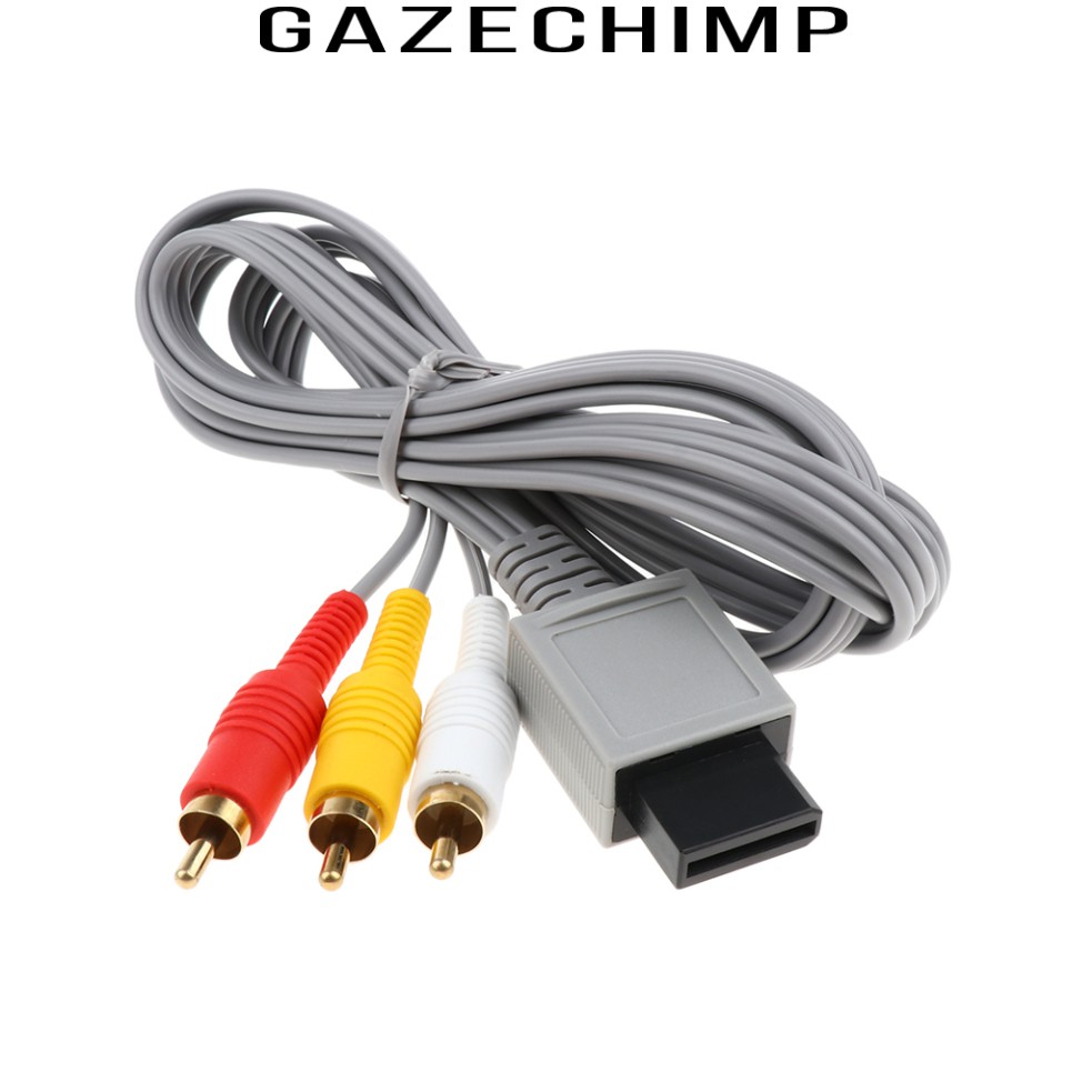 [ TV Component RCA Audio Video AV Cable Cord Plug For U 5ft | Shopee ...