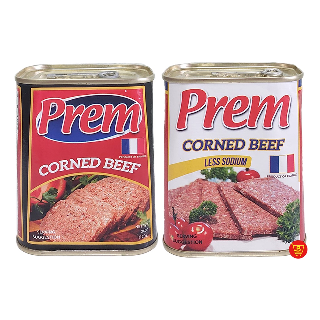 Prem Corned Beef (France) 340g | Shopee Philippines