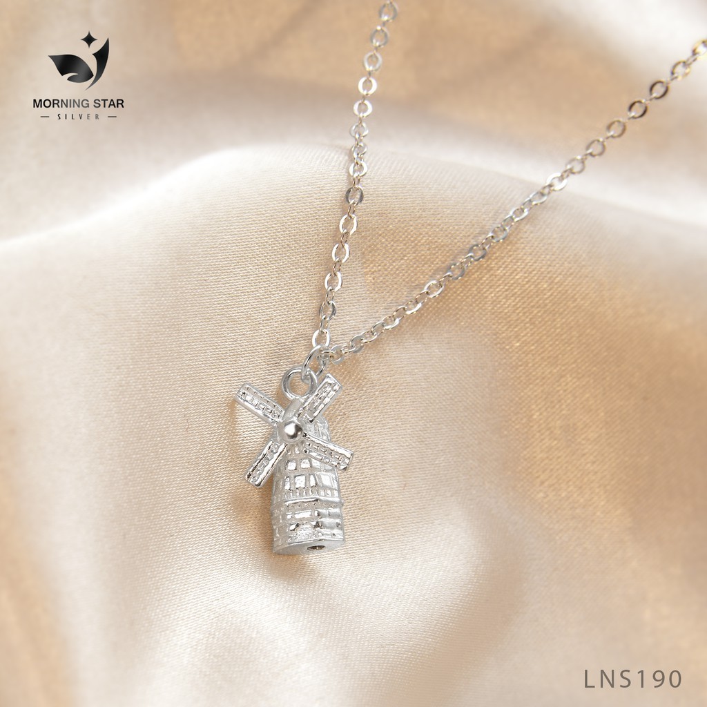 Morning Star Silver LNS190 Windmills Silver ladies and necklace LNS190 ...