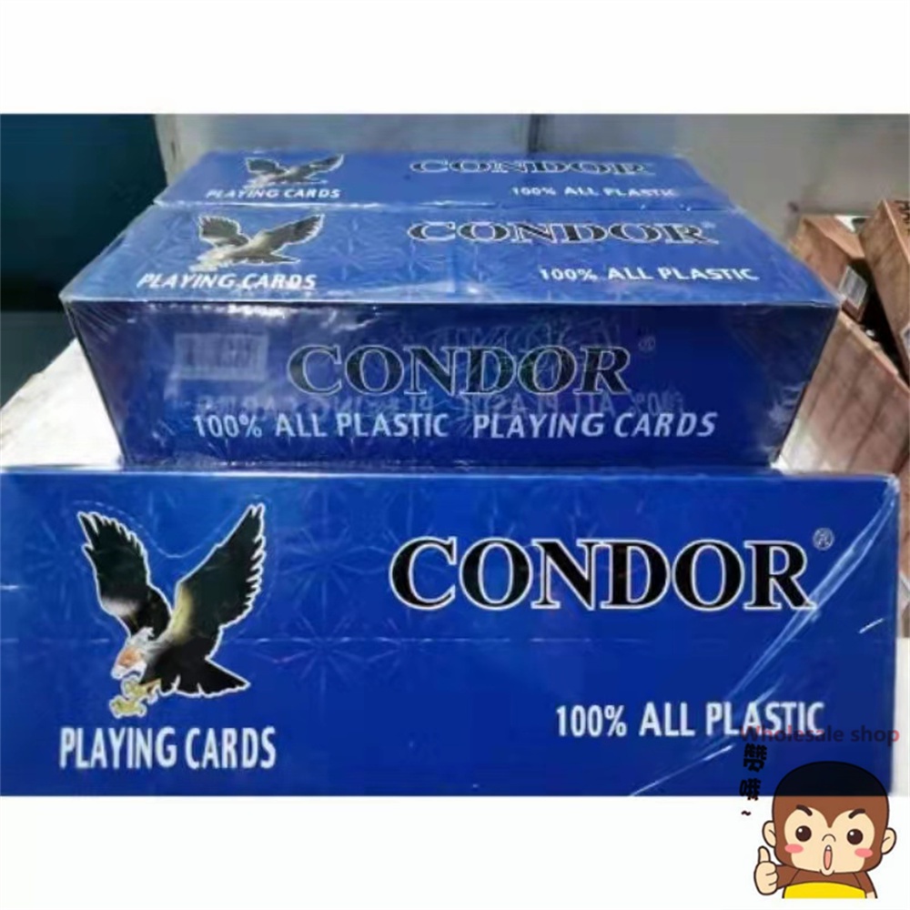 Jp ⭐Condor Waterproof Plastic Playing Cards(perbox 12pcs) | Shopee ...