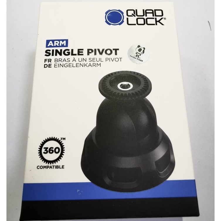 Quad lock 360 Arm-Single Pivot Motorcycle Phone Holder | Shopee Philippines