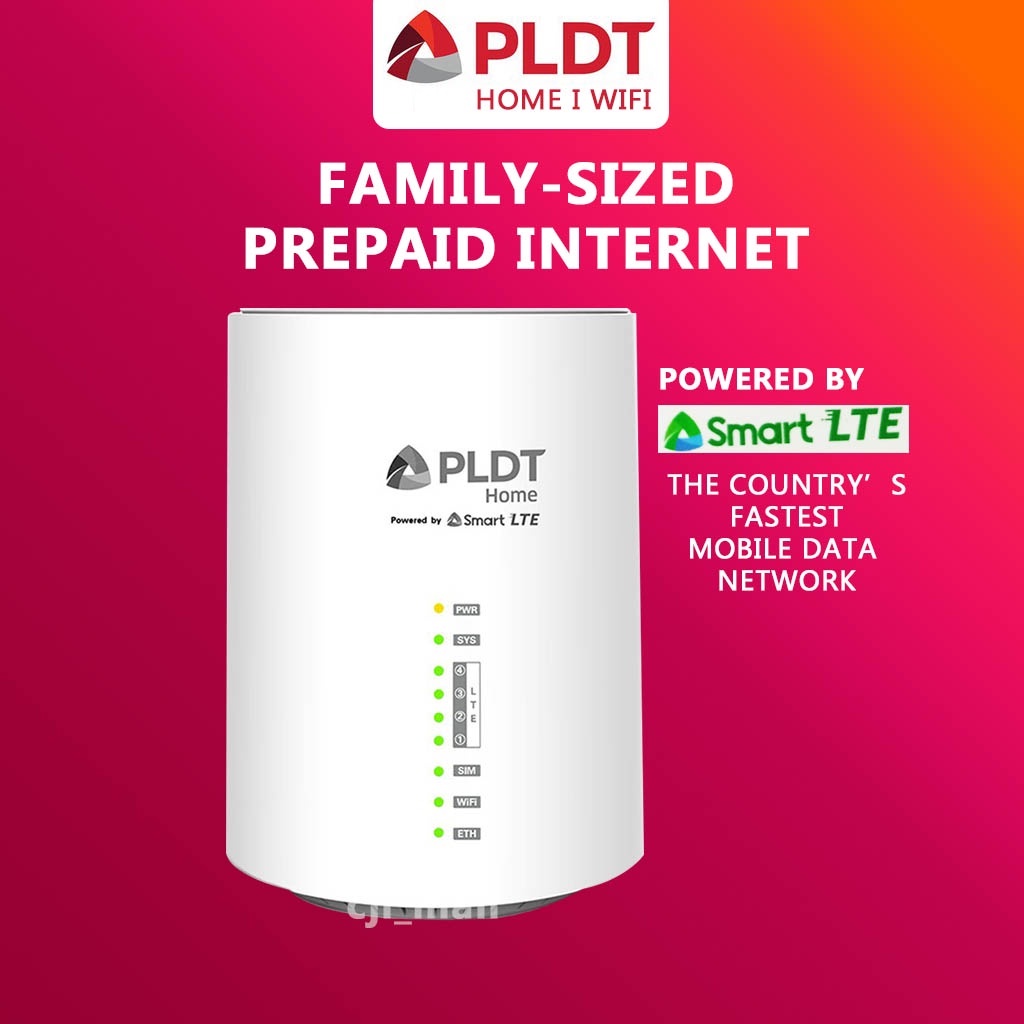 PLDT WIFI HOME FAMILY SIZED PREPAID INTERNET POWER BY SMART LTE ...