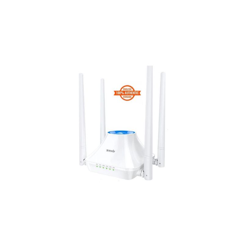 Tenda F6 VOLCANO Type Fast Router 300Mbps 4 Antenna 4 Port | Shopee ...