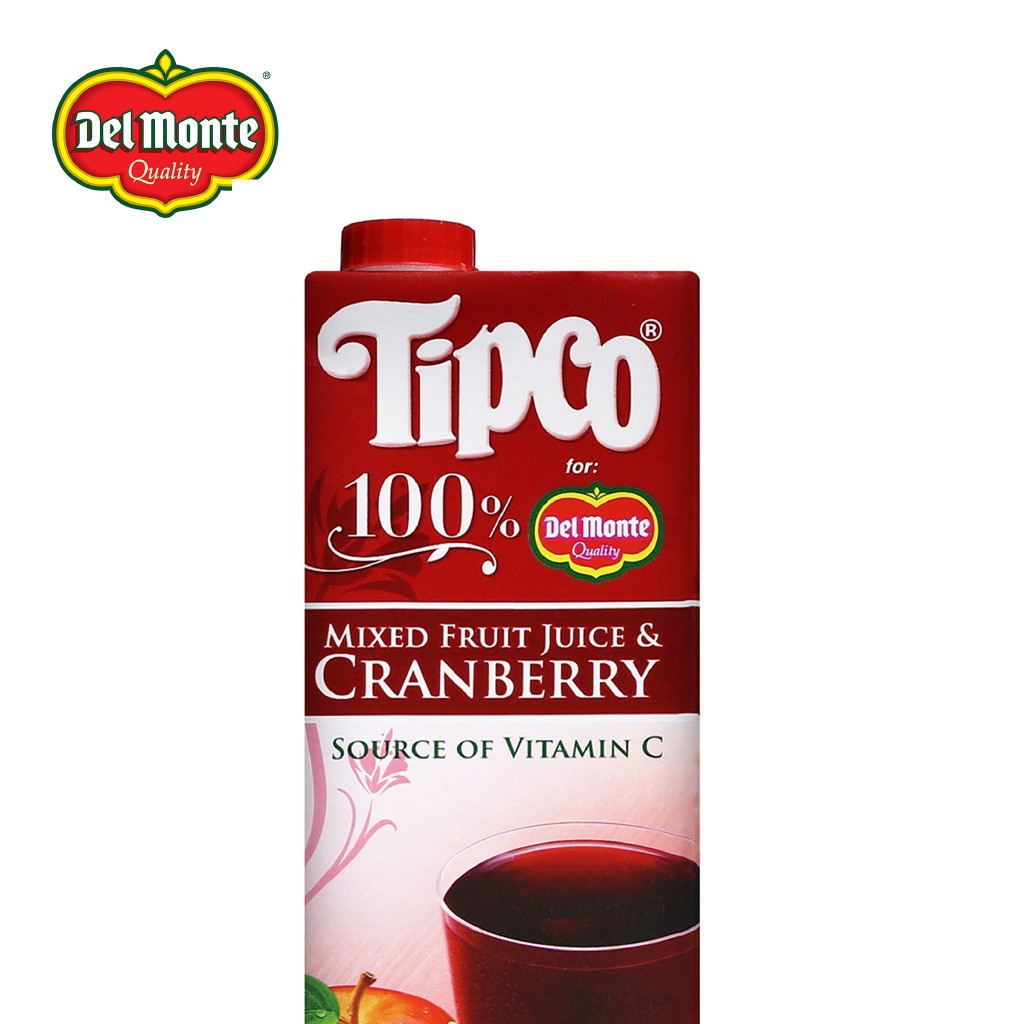 Del Monte Tipco Cranberry Juice 1L | Shopee Philippines