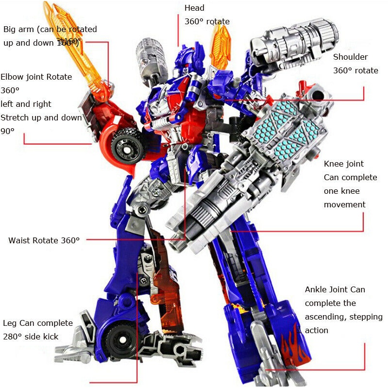 New big toy Transformers Optimus Prime alloy plate Bumblebee robot ...
