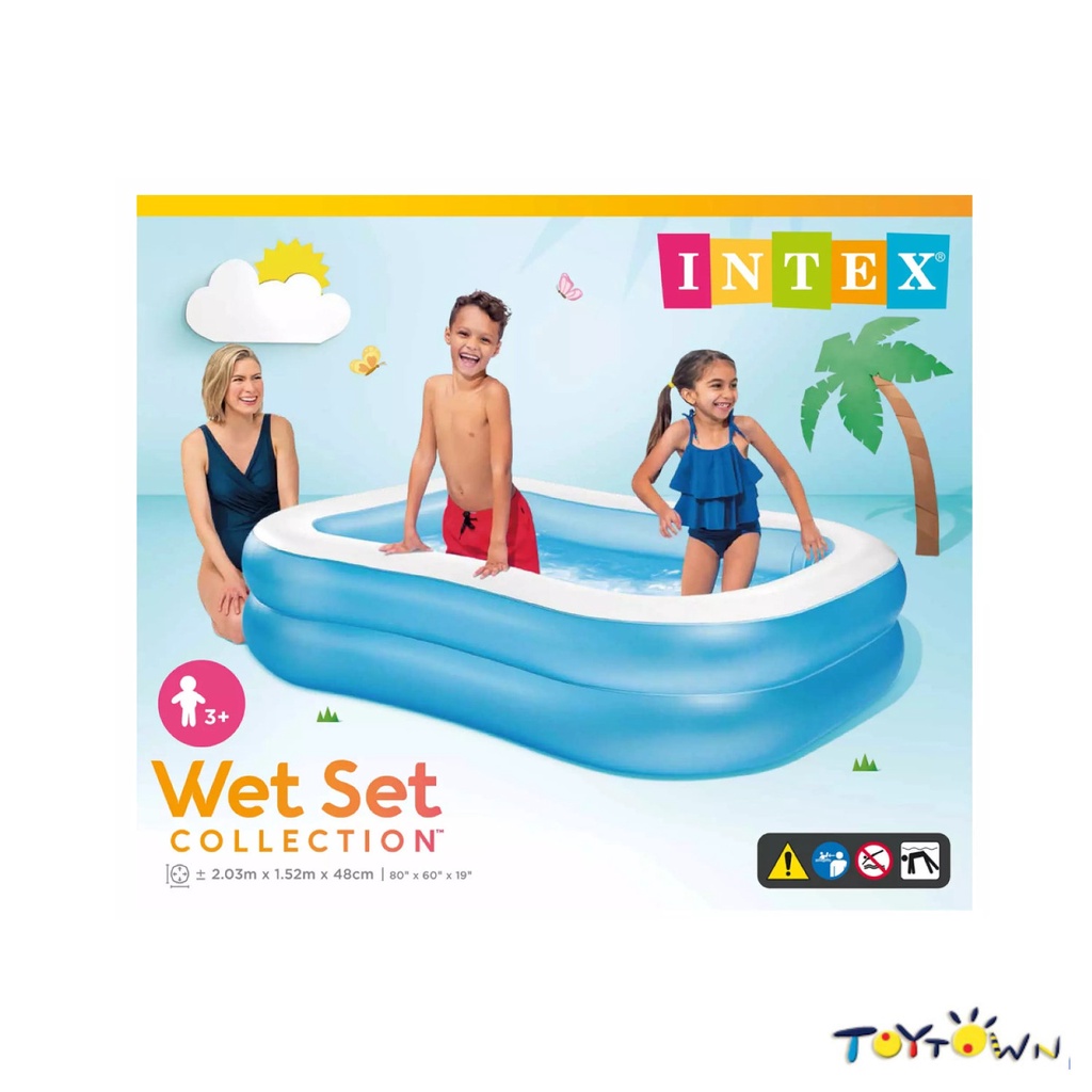 Intex® - Wet Set Collection™ Swim Center Family Pool ( 2.03m x 1.52m x ...