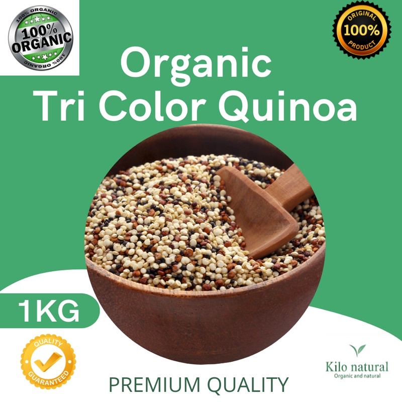 Organic TRI COLOR QUINOA 1KG | Shopee Philippines