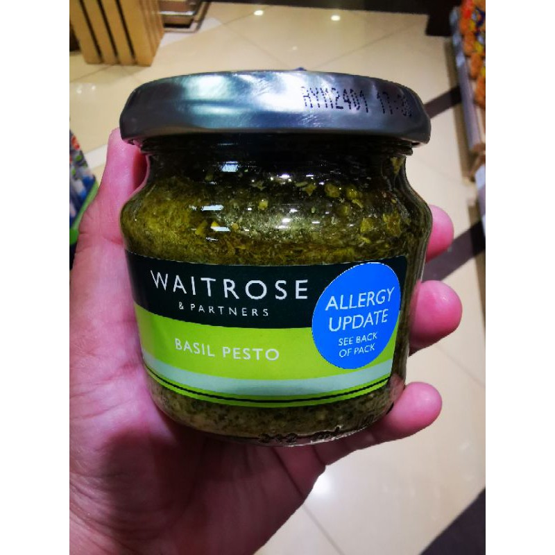 Waitrose Green Basil Pesto 180g | Shopee Philippines
