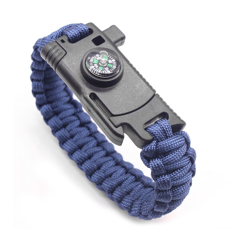 Multifunction Outdoor Bracelet with fi're starter K'ni'fe Compass and ...