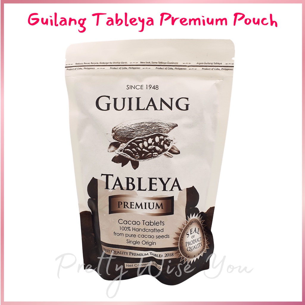 Argao Guilang's Premium Tableya (Pure Tablea) in Paper Pouch | Shopee ...