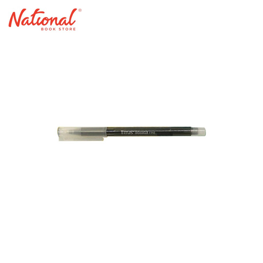 Titus Doodle Gel Pen Fine 0.5Mm, 04015275 Black National Book Store ...