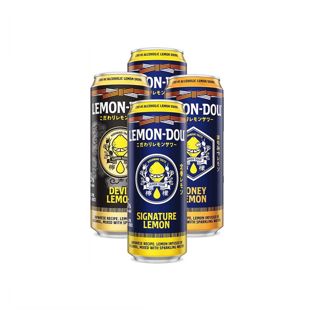 Lemon-Dou Chu-Hi Variety 330Ml Pack of 4 Cans | Shopee Philippines