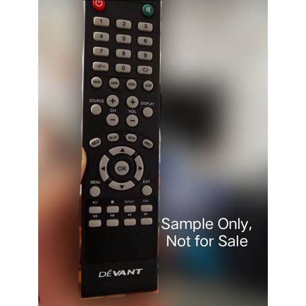 Replacement Remote for Devant LED TV 28DL420 | Shopee Philippines