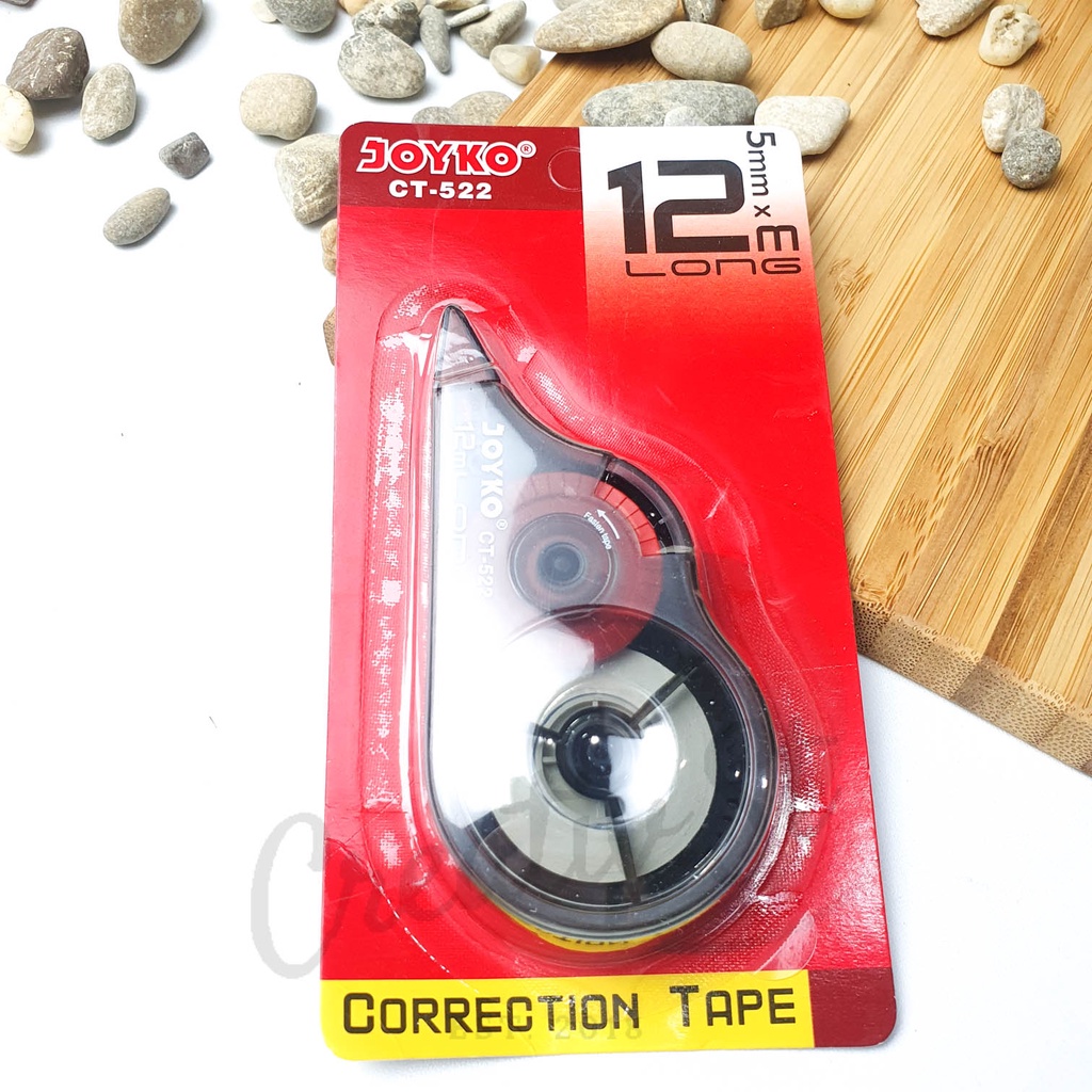 JOYKO Tip-Ex Tip Ex Paper Correction Tape Ct-522 Long Life 12 M ...