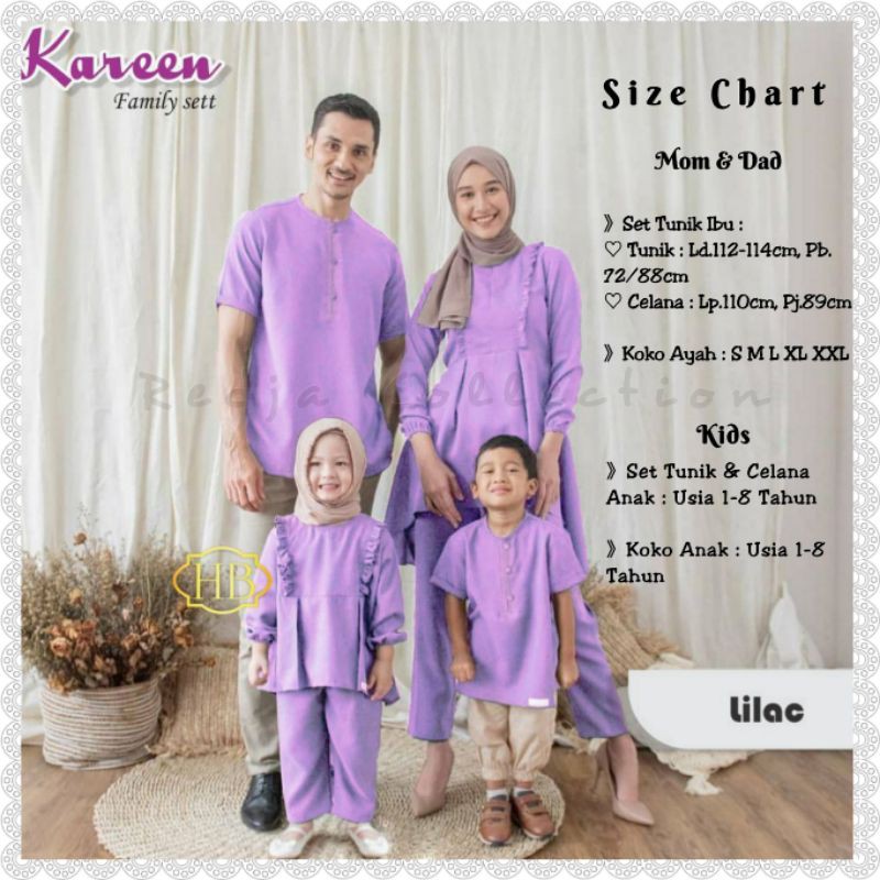 Kareen FAMILY Uniform/KAREEN FAMILY COUPLE SET FAMILY Eid Uniform ...