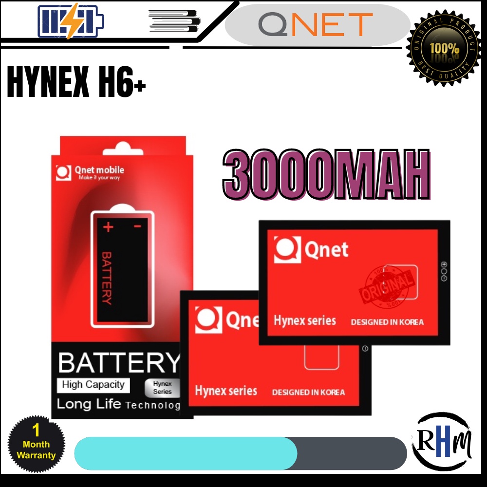 QNET Mobile Battery Hynex H6+ High Quality Long Lasting Battery ...