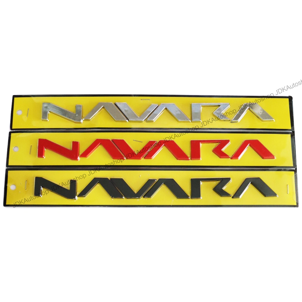 NAVARA 2021 2022 Logo With 3 Colors For NISSAN 2021 2022 | Shopee ...
