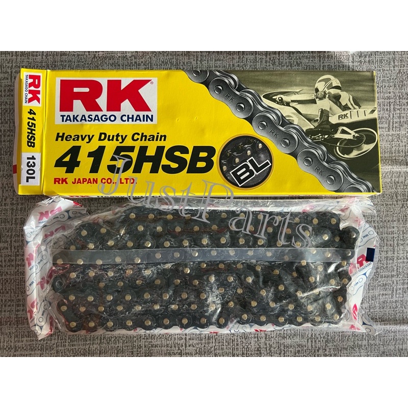 RK BLACK SCALE CHAIN SUPER HEAVY DUTY CHAIN 415 HSB | 428HSB Made in ...