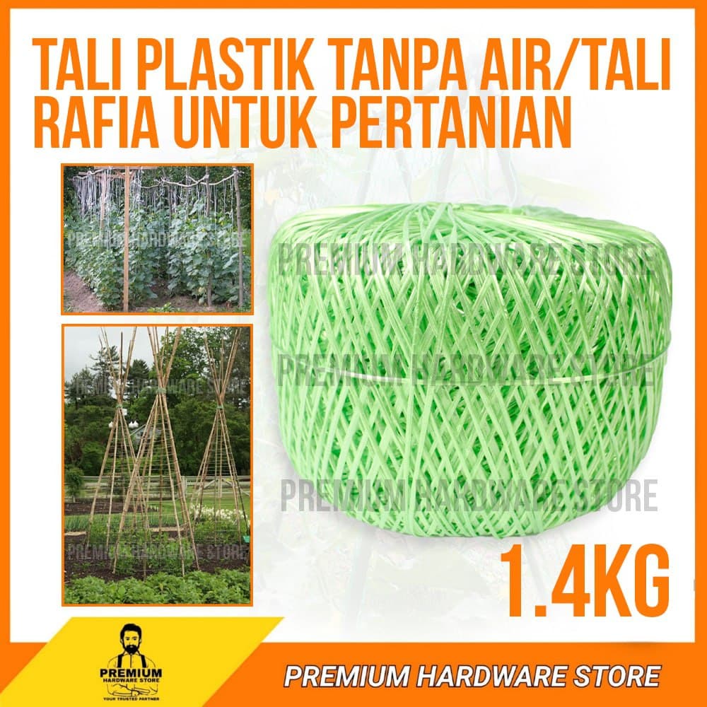 PREMIUM Raffia String 1.4KG Plastic Nylon String Rope Waterless Plastic ...