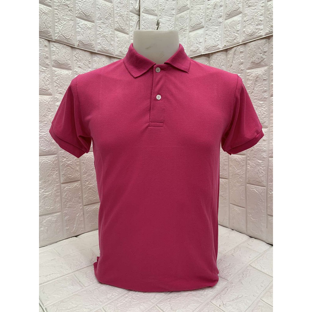 Go-Shirt Men's Classic Polo Plain Shirt with side slit | Shopee Philippines
