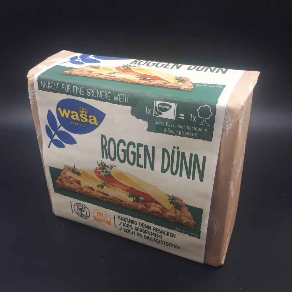 Wasa Original Crisp Bread 200g/ Wasa Roggendunn (Thin) 205g/ Wasa ...