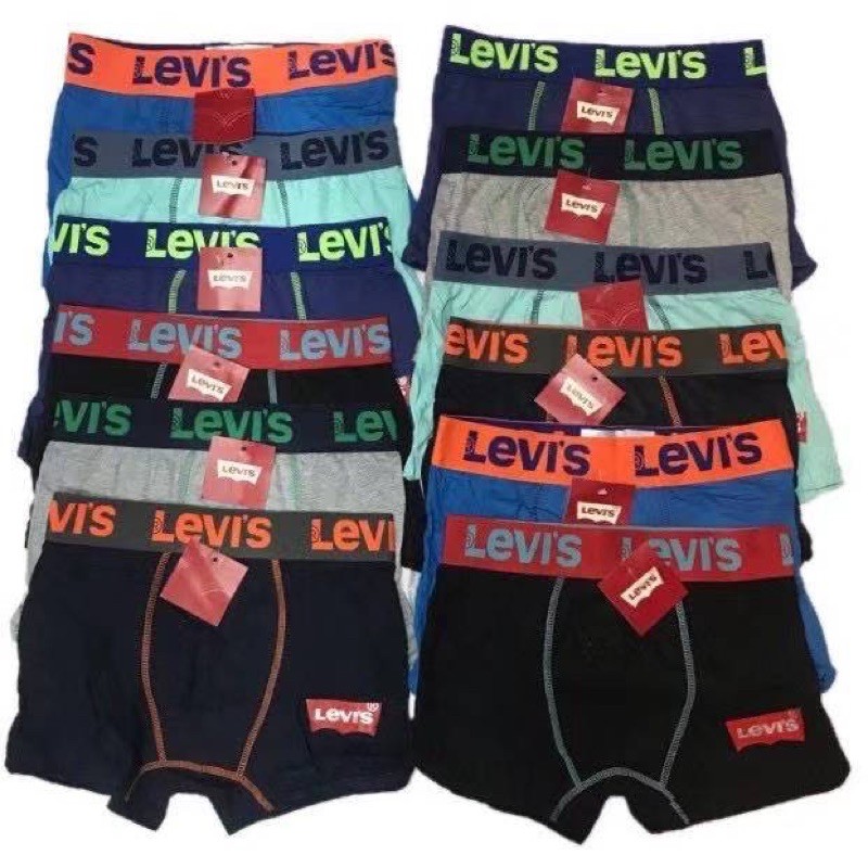 M&C #12-6PCS BOXER BRIEF OUTSIDE GARTER MENS ADULT COTTON COD GOOD ...