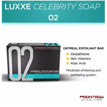 Frontrow Soap 02 (Oatmeal Exfoliant Bar with Glutathione + Oatmeal ...