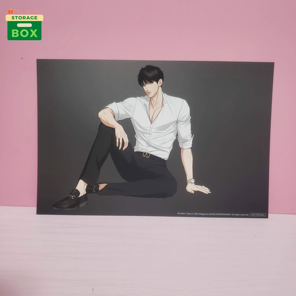 Lezhin BL Yaoi : Illustration Card / Postcard / Group Poster / Acrylic ...