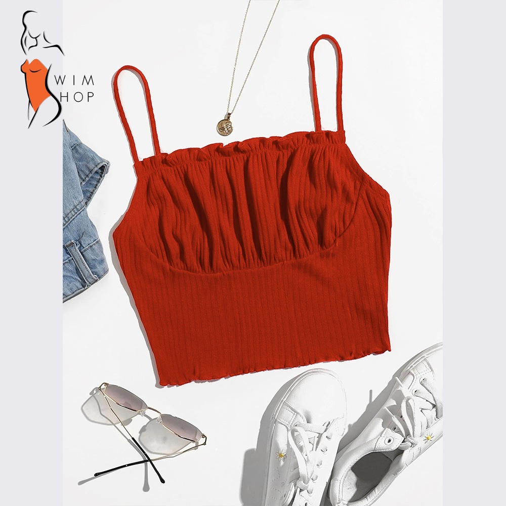 SS Ruched Garter Crop Top Knitted Tops | Shopee Philippines