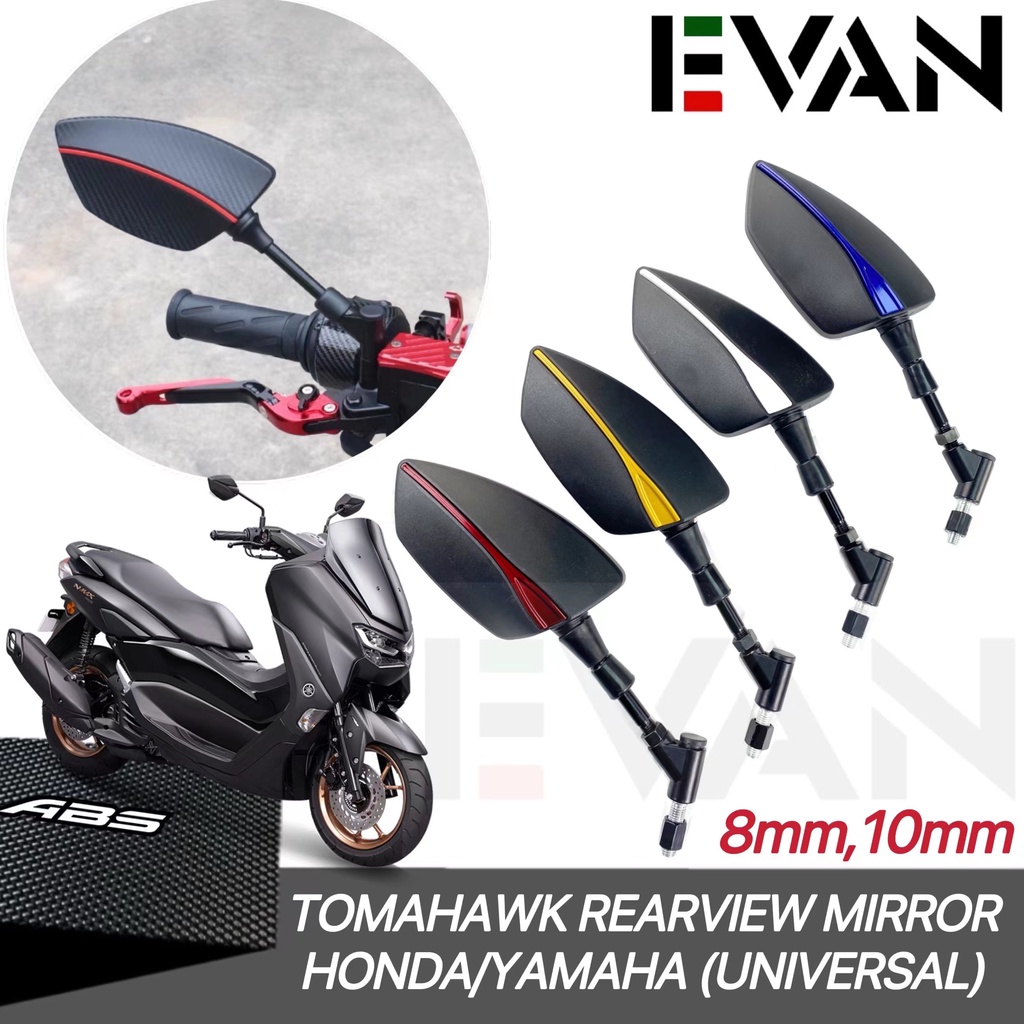 Rearview Mirror Side Mirror Thailand Design (Honda/Yamaha) Universal ...